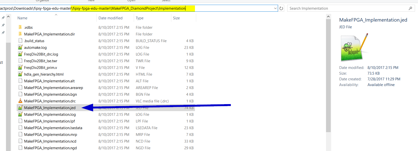 1. Getting Started – Fipsy FPGA